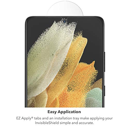 ZAGG InvisibleShield GlassFusion+ with D3O - Hybrid Glass with D3O - Made for Samsung GS21 Ultra (6.9") - Case Friendly