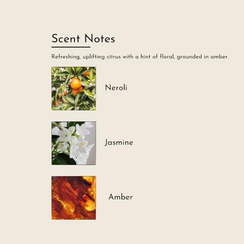 Neroli (Orange Blossom) Amber Perfume for Women | Rollerball (Roll on) Fragrance | Herb and Root 10ml