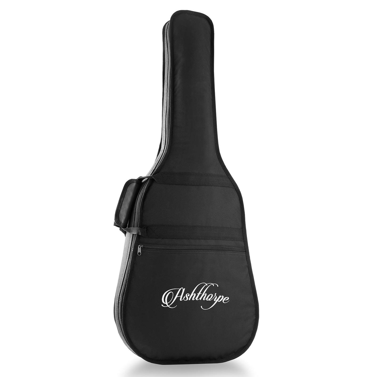 Ashthorpe Full-Size Cutaway Thinline Acoustic-Electric Guitar Package - Premium Tonewoods - Sunburst