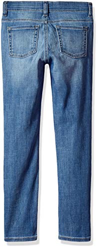 Amazon Essentials Girls' Skinny Fit Stretch Jeans, Washed Blue, 14