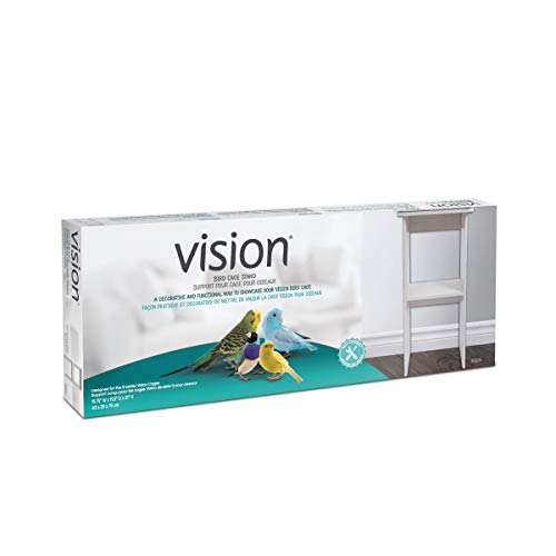 Hari Vision Bird Cage Stand for S Series Bird Cages for Parakeets, Finches, Canaries & Budgies, Small