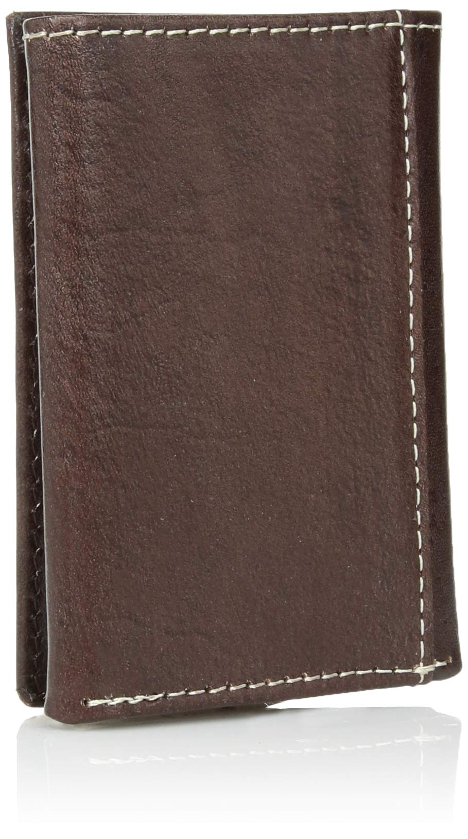 ARIAT Floral Inlay Buck Edge Trifold Wallet Accessory, Brown, NA
