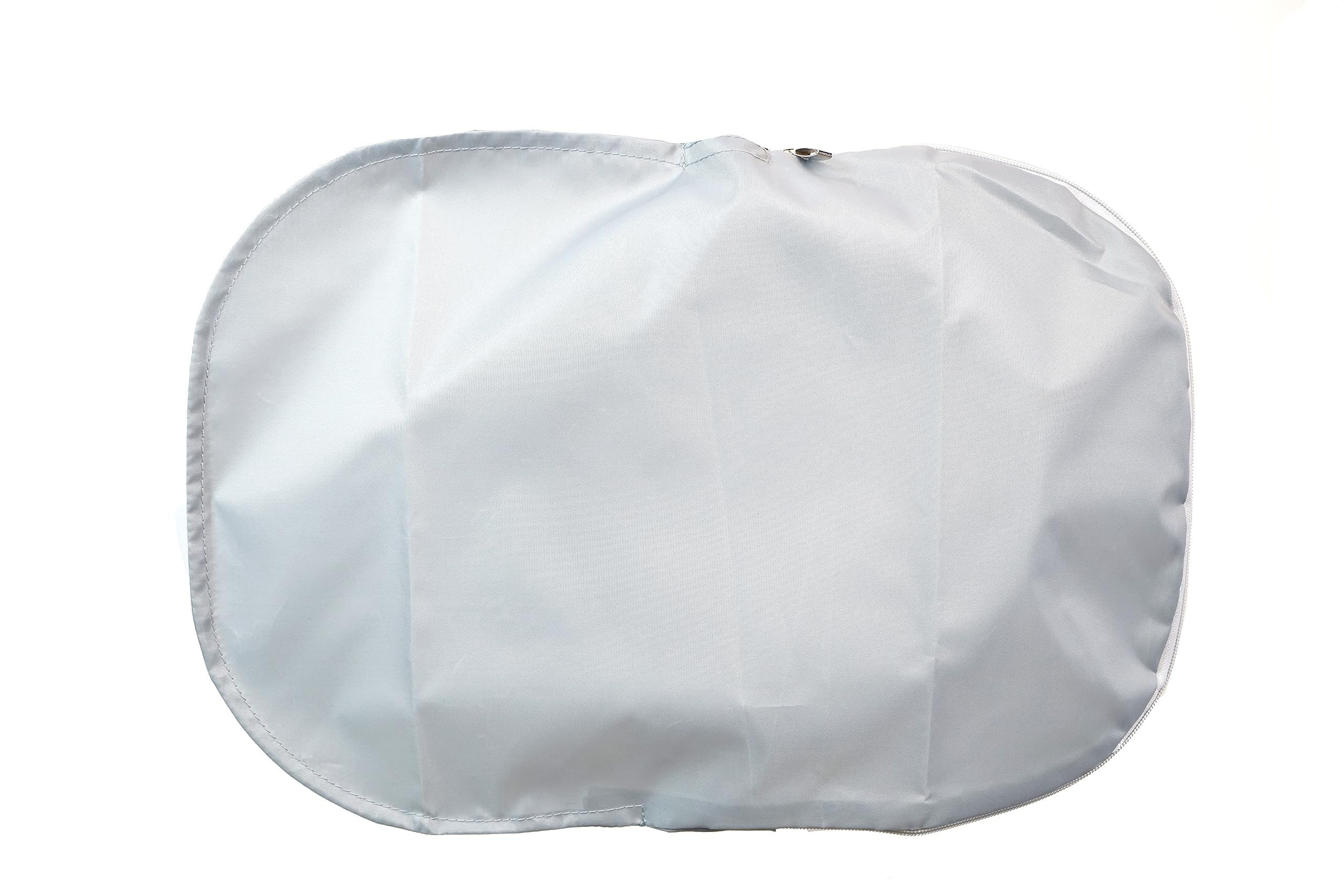Ophthalmic Grey Universal Phoropter Refractor Protective Dust Cover Nylon Zipper 19" L x 13" W