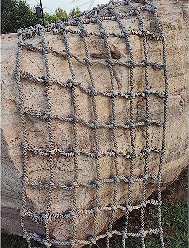 EkiDaz HXRW Rope Net Climbing Rope Net for Kids Multi-Purpose Protective Safety Net Outdoor Climbing Cargo Netting Playground Sets for Backyards (Size : 3 * 5m(9.9 * 15.15ft))