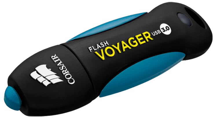 Corsair CMFVY3A-256GB Flash Voyager USB Flash Drive, USB 3.0, 256GB, Black