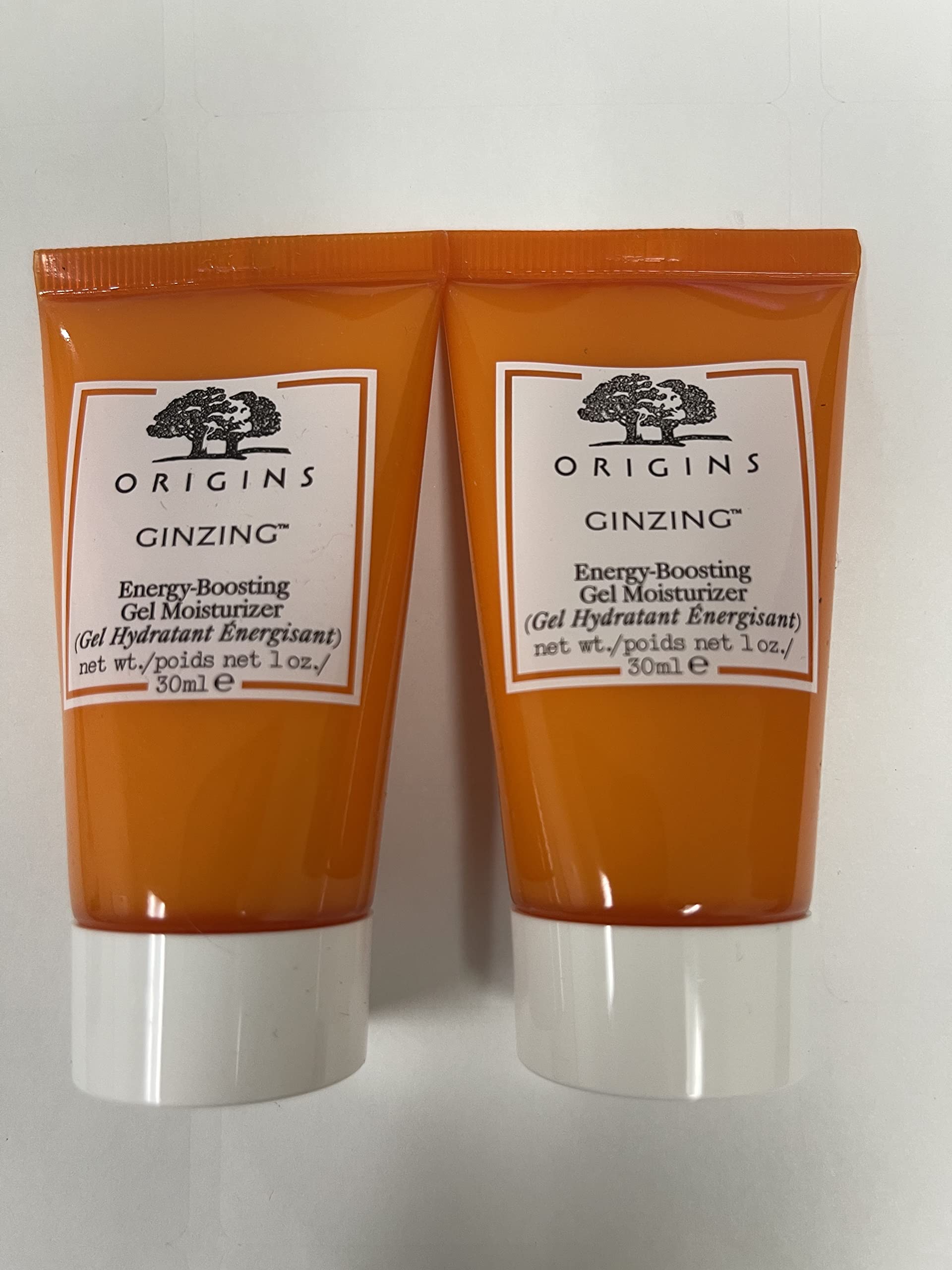2 Pack of Origins Energy-Boosting Gel Moisturizer 30ml total 60ml 2.0 Ounce UNBOX