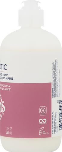 Tom's of Maine Prebiotic Moisturizing Natural Liquid Hand Soap, Soft Rose, 12 oz.