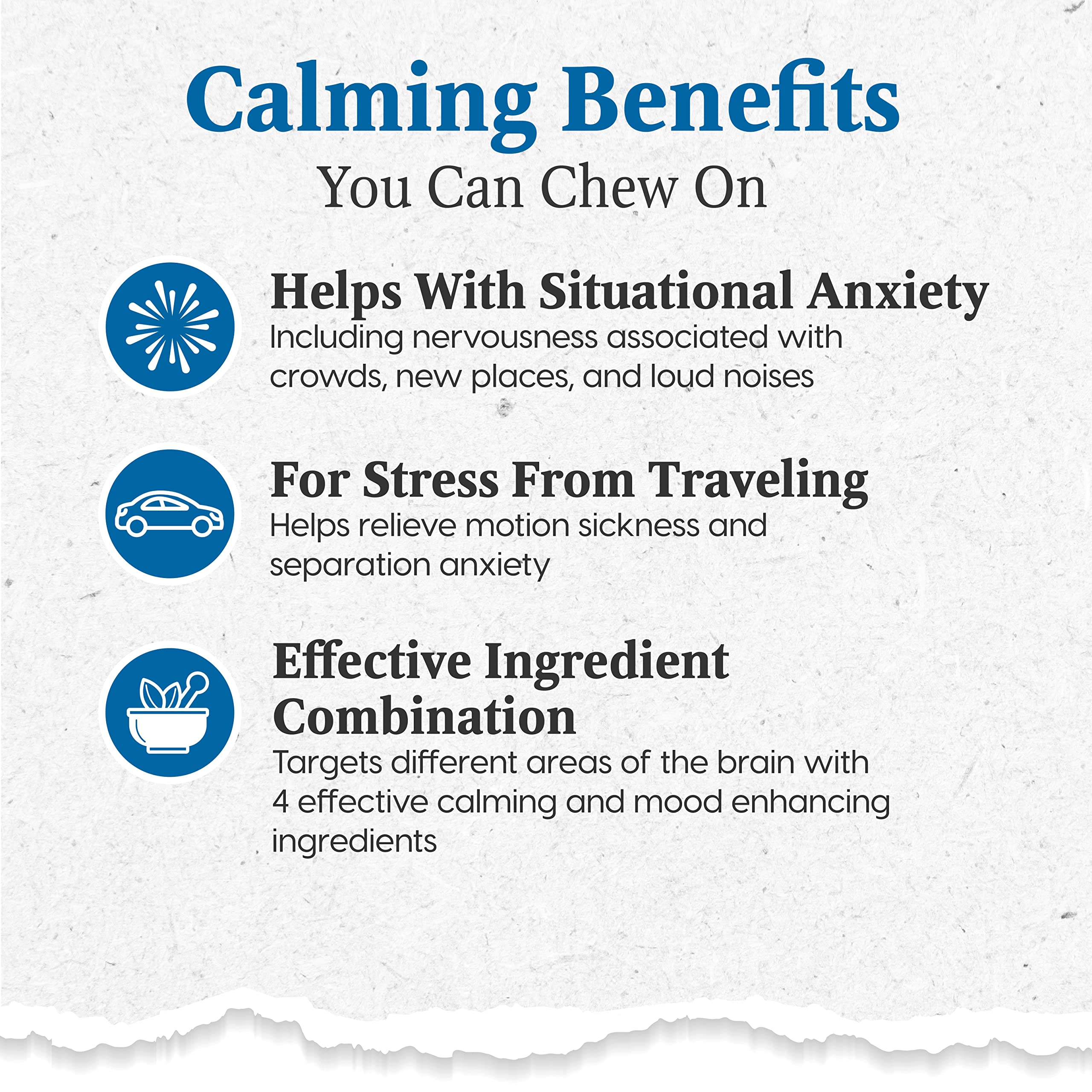 Ark Naturals Happy Traveler Calming Chews Bundle Pack, Ease Anxious and Nervous Behavior in Dogs and Cats, Vet Recommended, 2 Pack