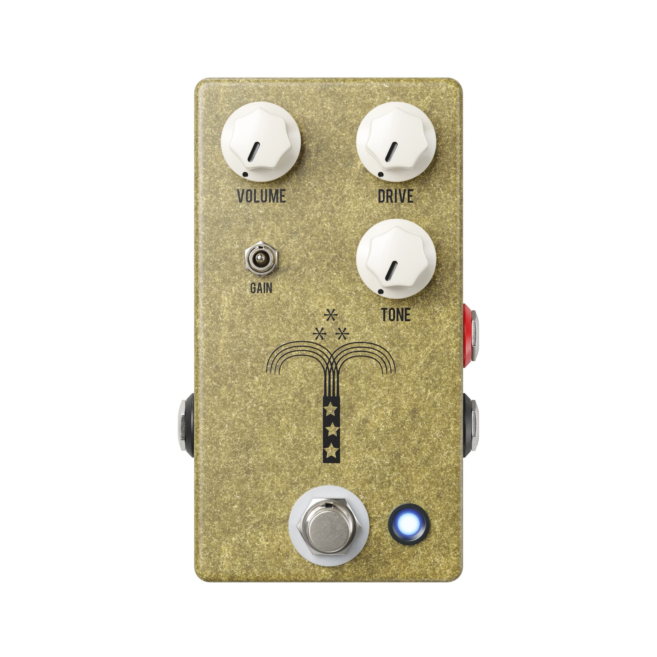 JHS Morning Glory V4 Overdrive Guitar Effects Pedal & JHS Red Remote Footswitch