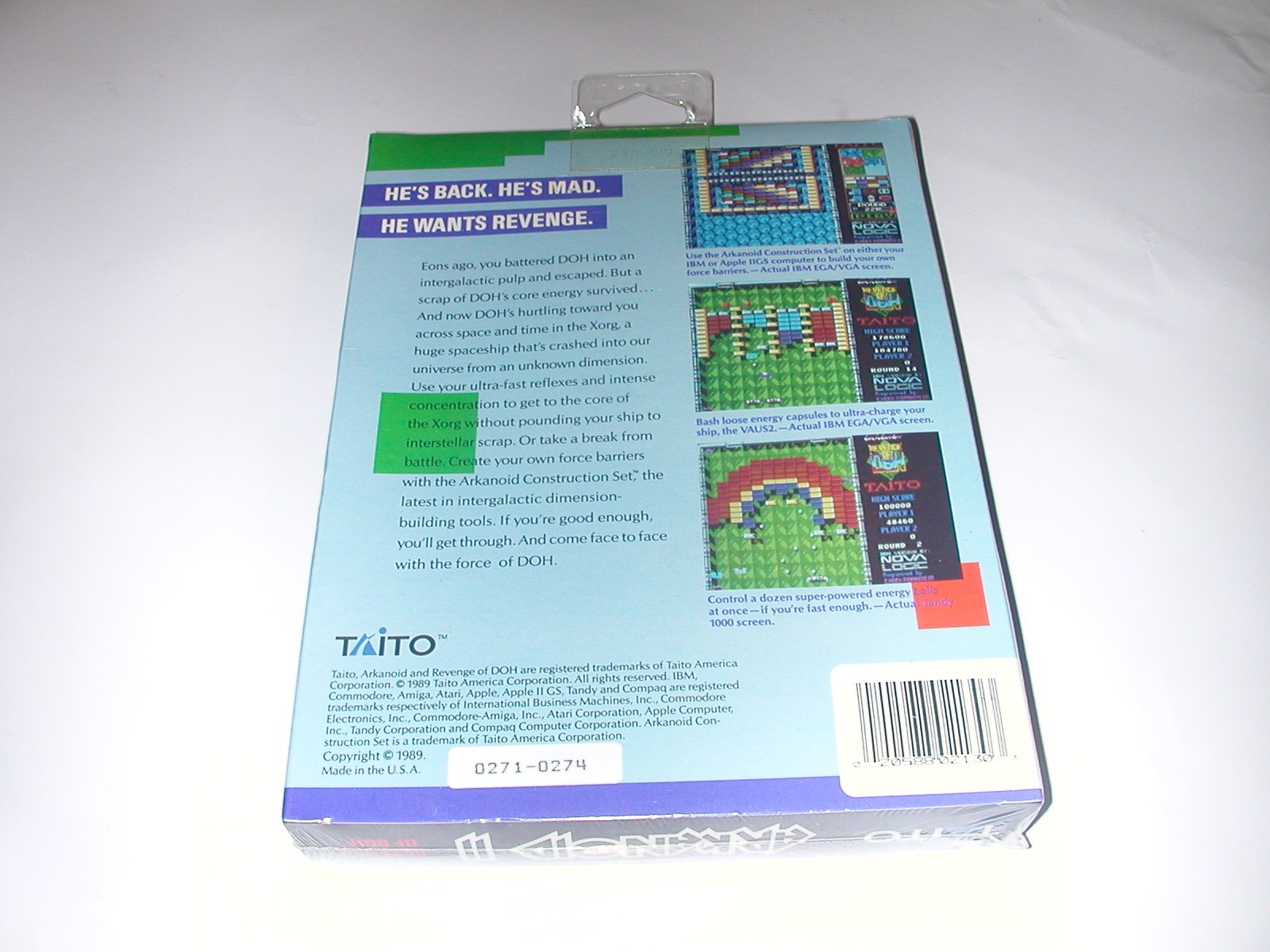 Arkanoid: Revenge of Doh - Commodore 64