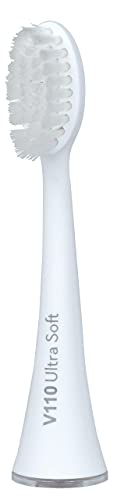 PRO-SYS VarioSonic Sensitive Teeth and Gums Rechargeable Power Electric Toothbrush, 5 Replacement Dupont Brush Heads, ADA Accepted Smart Sonic Toothbrush with Timer