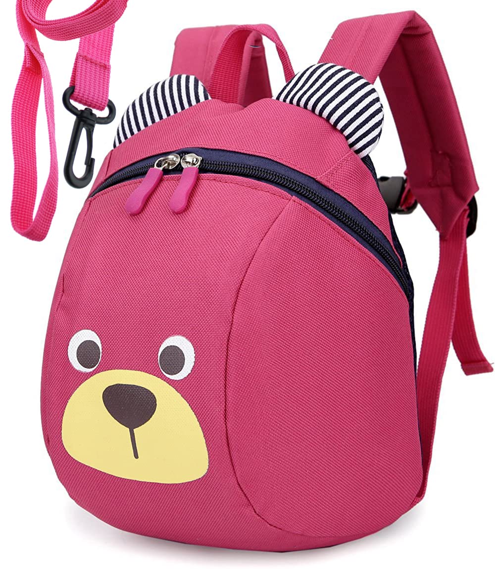 HWJIANFENG Kids Toddler Backpack Boys Girl with Leash Harness Kindergarten Bookbag Preschool Nursery Daycare School Bag Lunch Box