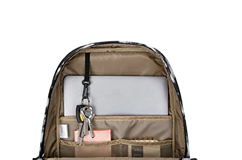 Acmebon Retro Backpack for Girl and Boy Vintage Backpack Grey