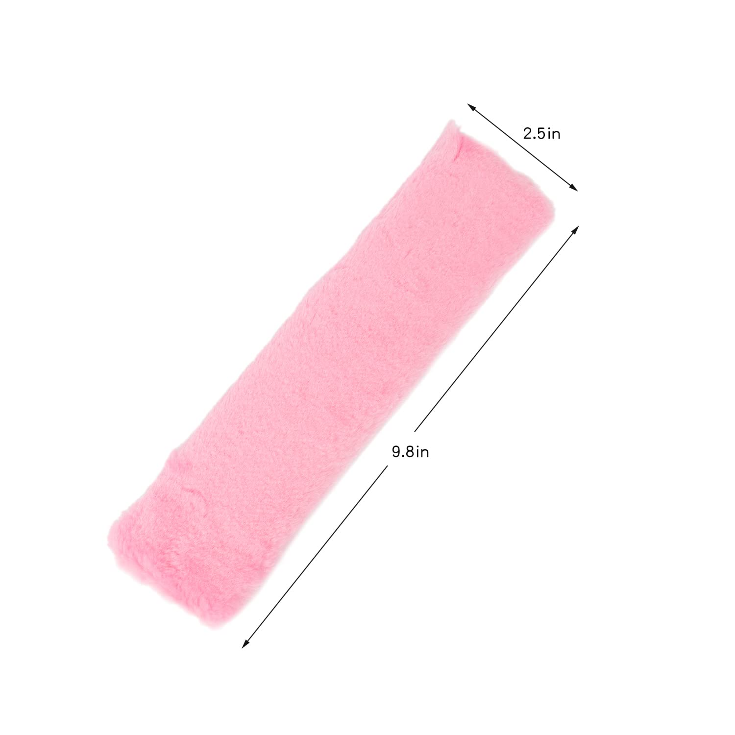 4 Pack Seat Belt Covers Universal Car Seatbelt Pads Car Seat Shoulder Strap Soft Cushion Protector Car Seats Accessories for Adults Kids Pregnancy (Pink)