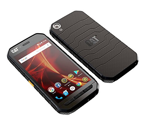 Caterpillar CAT S41 Dual-SIM 32GB Rugged IP68 (GSM Only, No CDMA) Factory Unlocked 4G/LTE Smartphone (Black) - UK/EU Version
