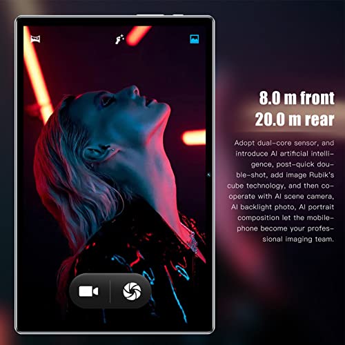 4G Call Tablet 10.1 Inch Tablet 6GB RAM 128GB ROM 100240V Dual Card Slot Support 4G Call for 12.0 US Plug