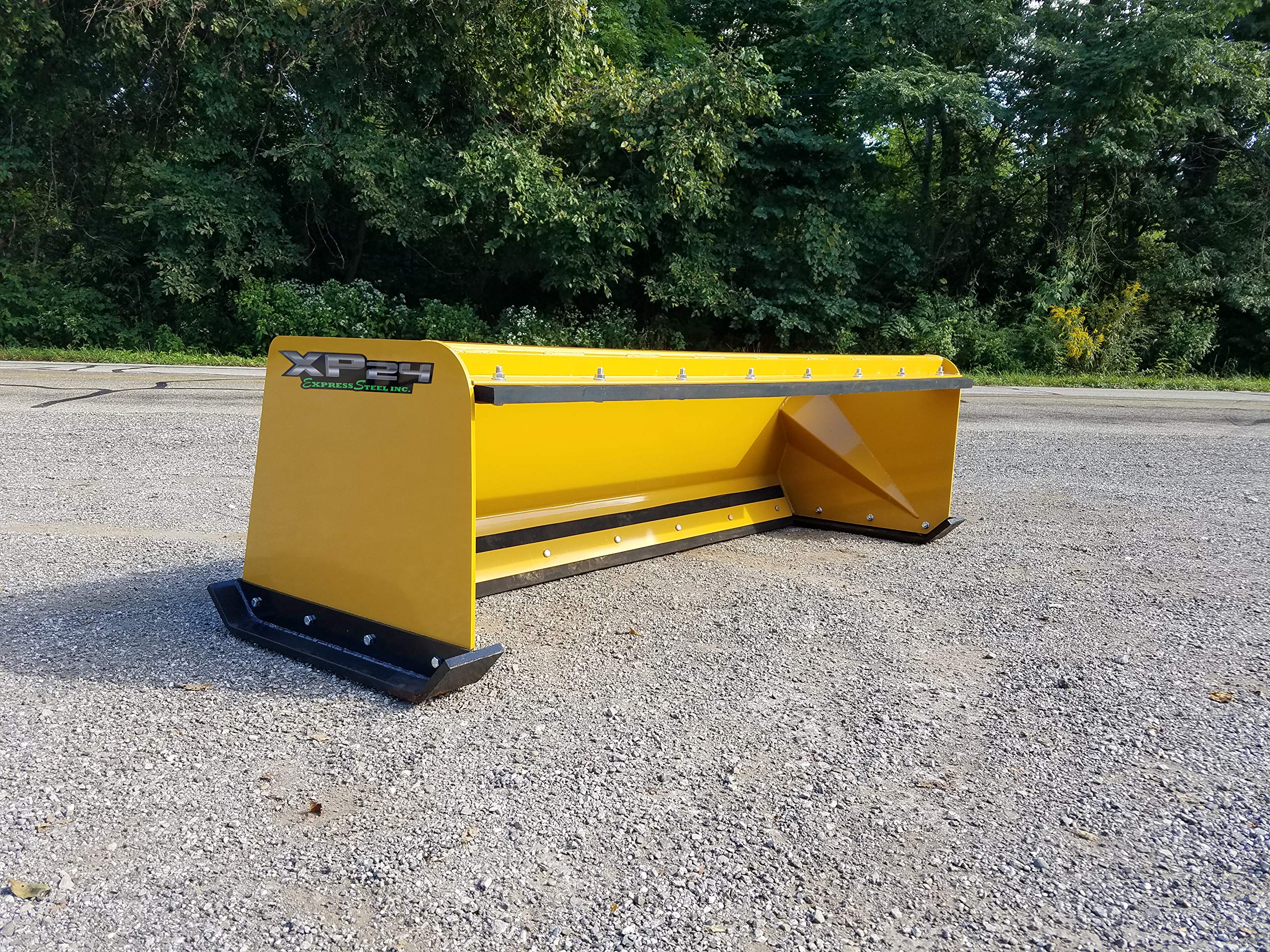 7' XP24 Pullback Skid Steer Snow Pusher