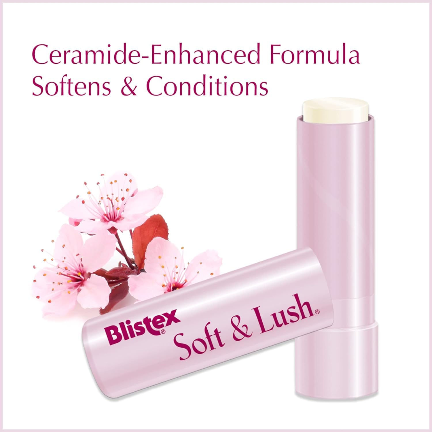 Blistex Soft & Lush Lip Balm, 0.13 oz (Pack of 2)