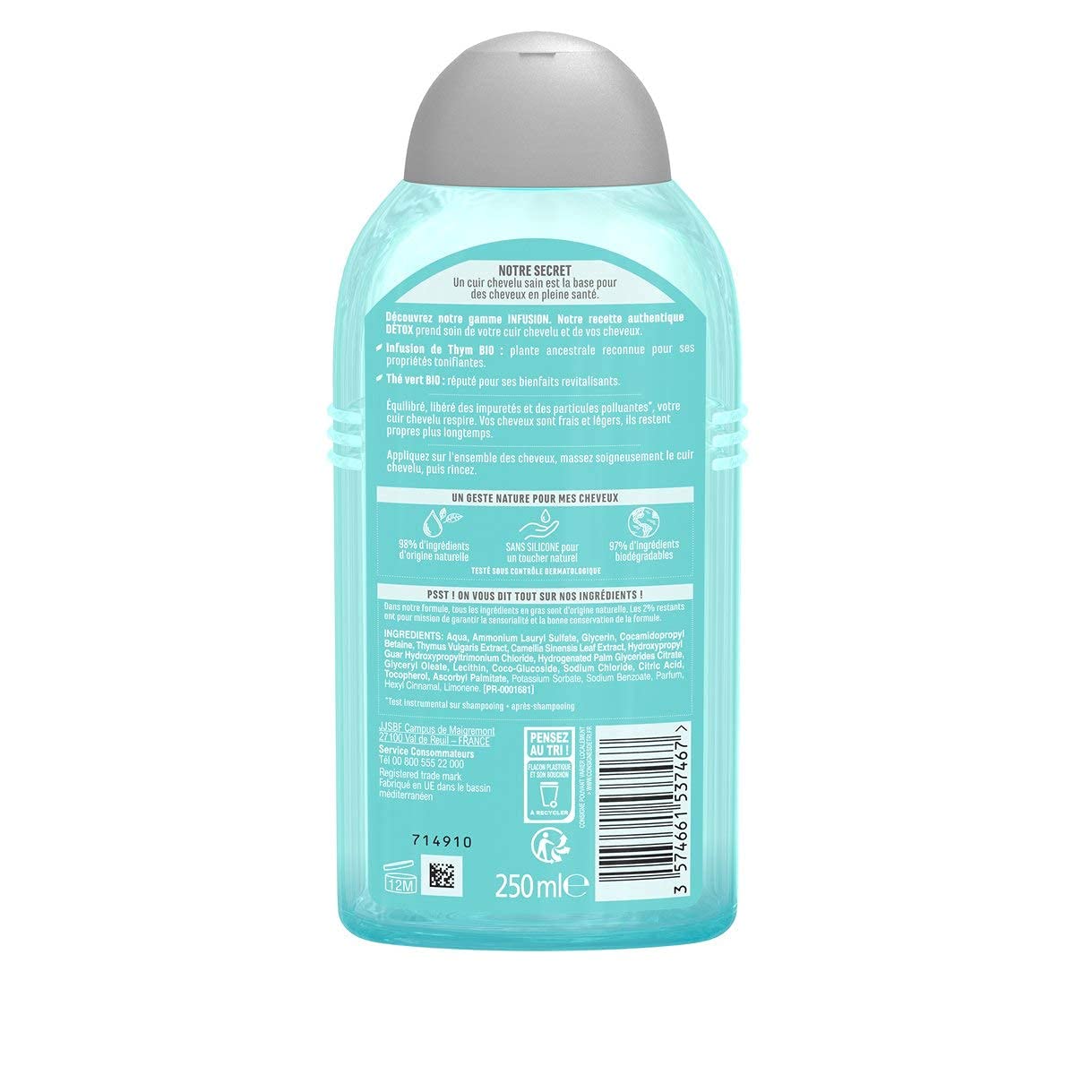 Le Petit Marseillais TEA AND THYME MICELLAR SHAMPOO