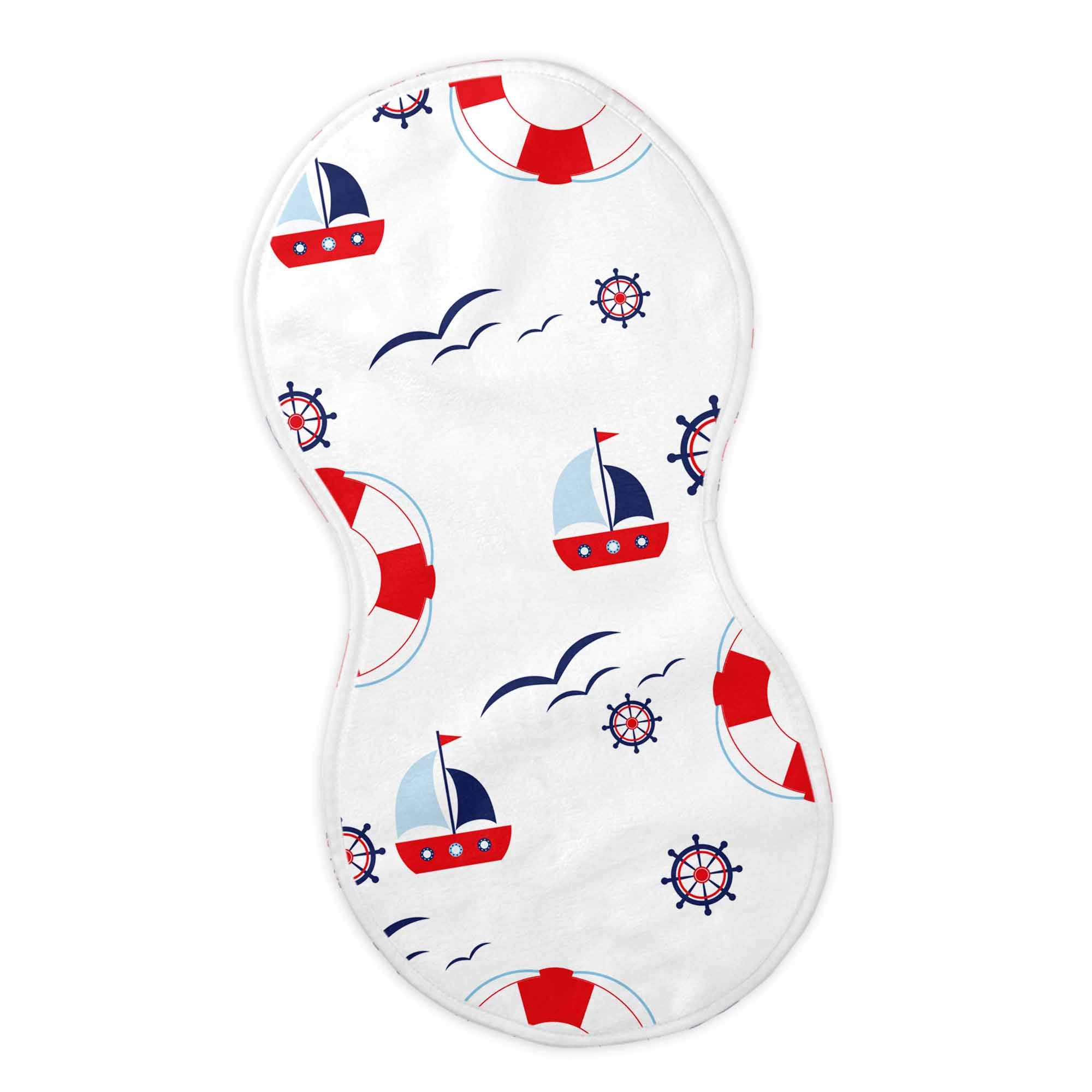 Personalized Baby Blankets for Boys with Name - Baby Boy Blankets Newborn Soft - Custom Baby Blankets for Boys - Nautical Baby Blanket - Customized Baby Blankets for Boys