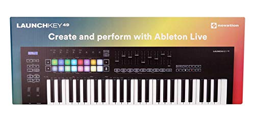 Novation Launchkey 49 MK3 49-Key USB MIDI Ableton Live Keyboard Controller+Bag
