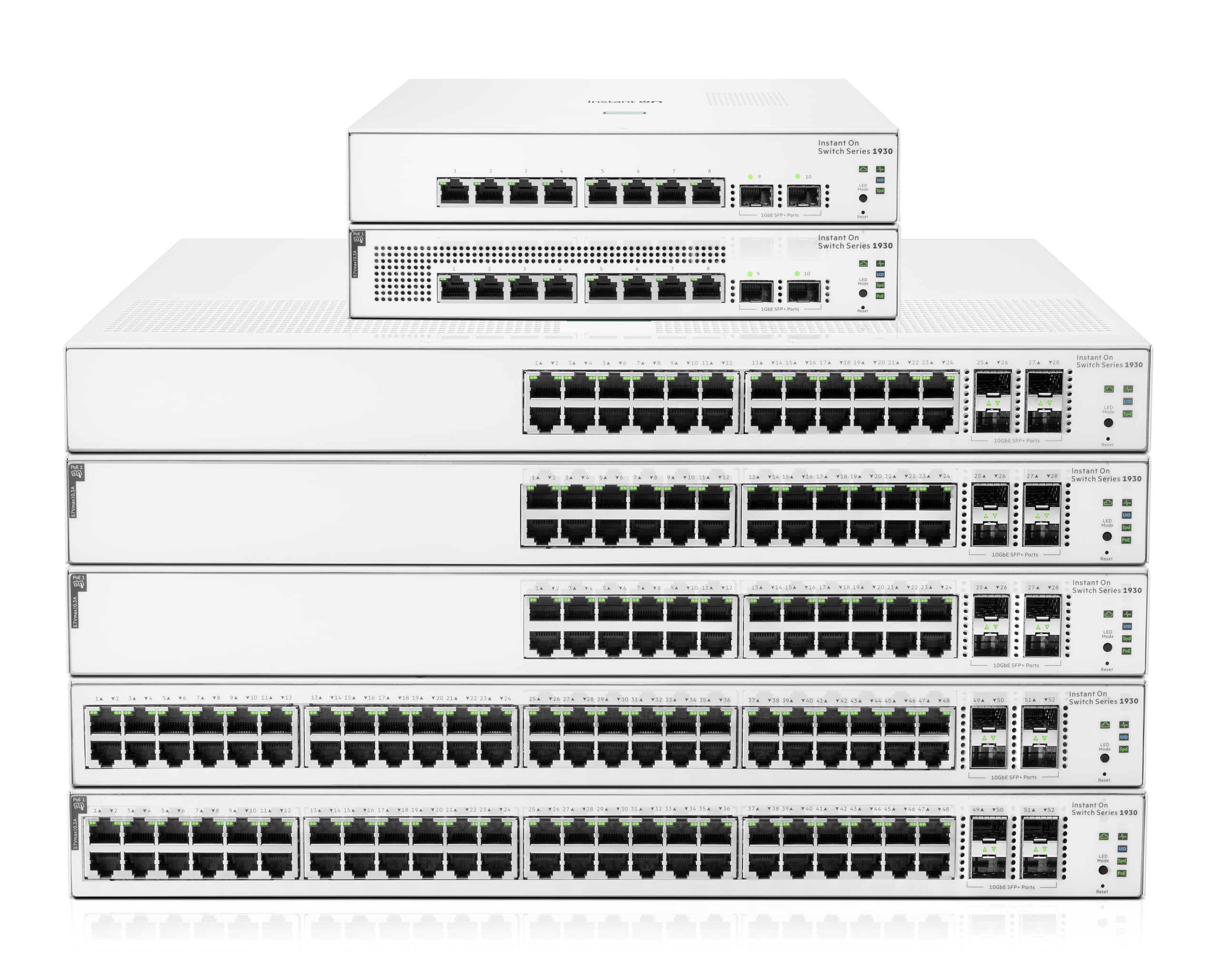 HPE Aruba Instant On 1930 8G 2SFP Switch - Switch - 10 Ports - Managed - Rack-mountable