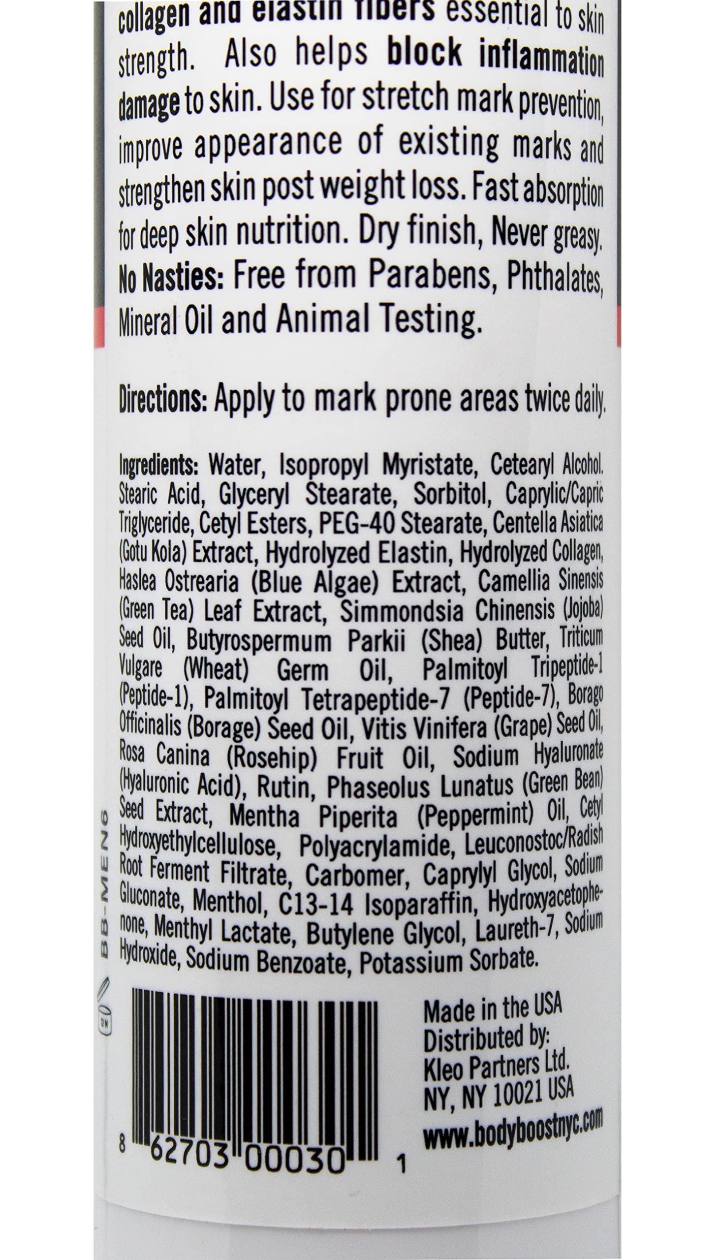 Body Boost Men Turbo Stretch Mark Treatment- Stretch Mark and Scar Treatment for Bodybuilding