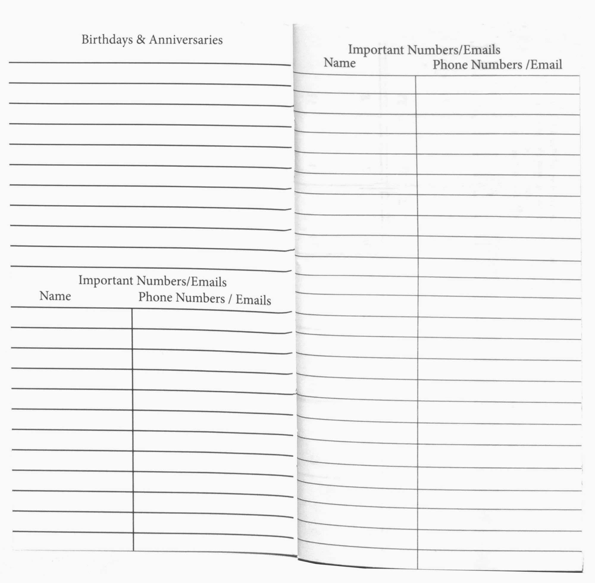 3 Year 2024 2025 2026 Pocket Calendar Planner with Note Pad (Whitetail Deer Field)
