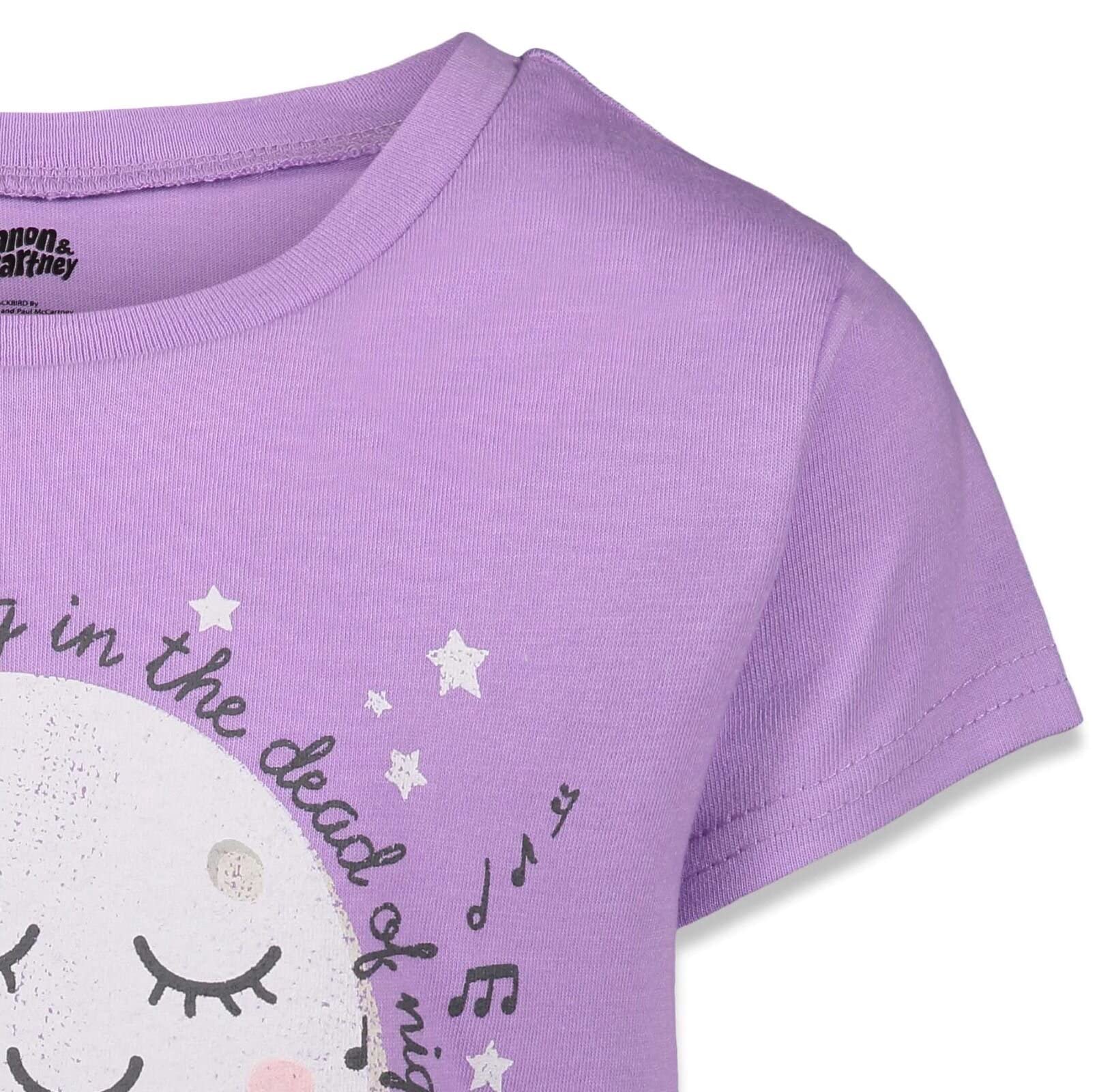 Lyrics by Lennon and McCartney Lennon & McCartney Infant Baby Girls 5 Pack T-Shirts The Beatles 18 Months