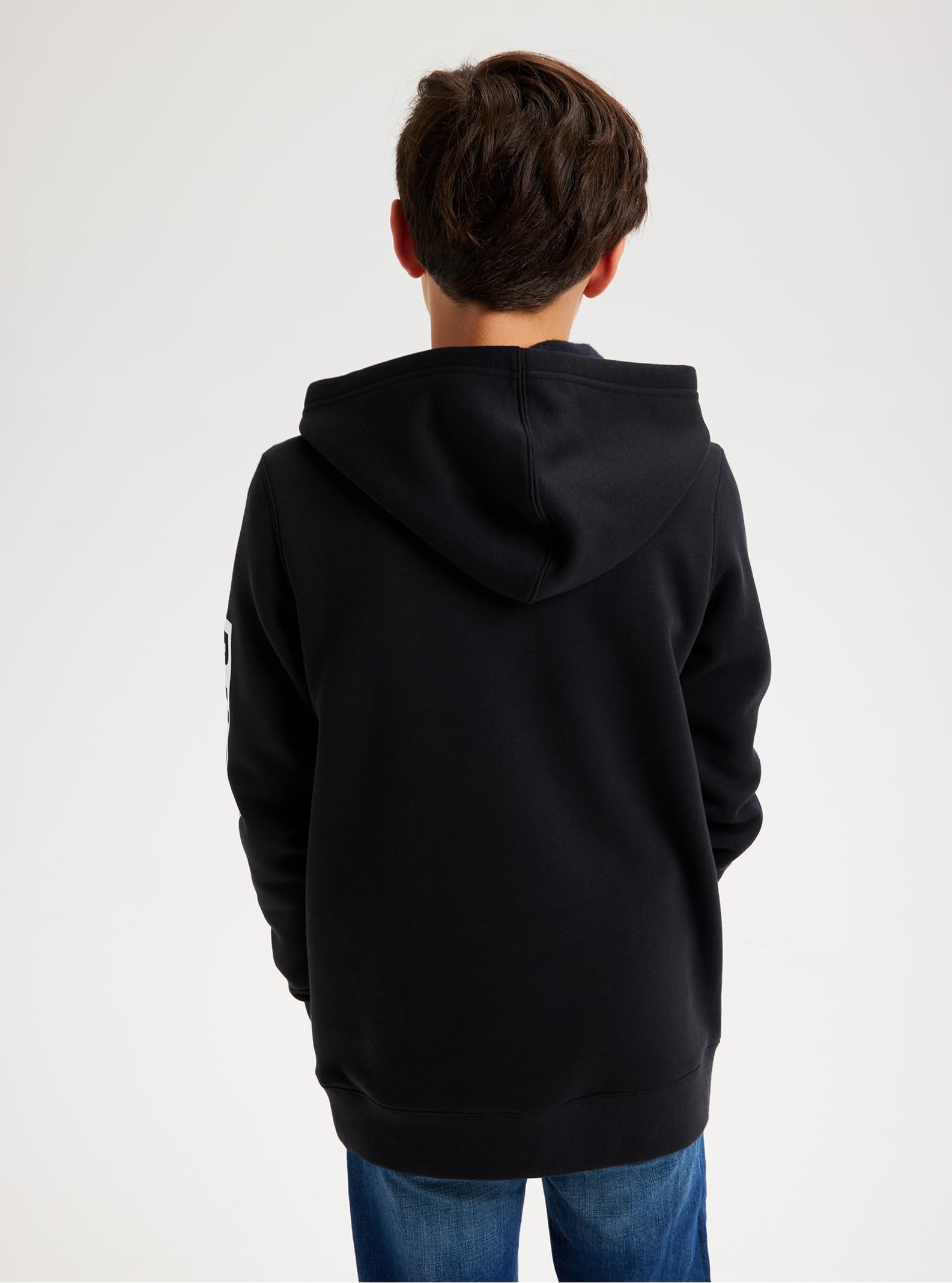 Burton Kids' Elite Pullover Hoodie, True Black, S