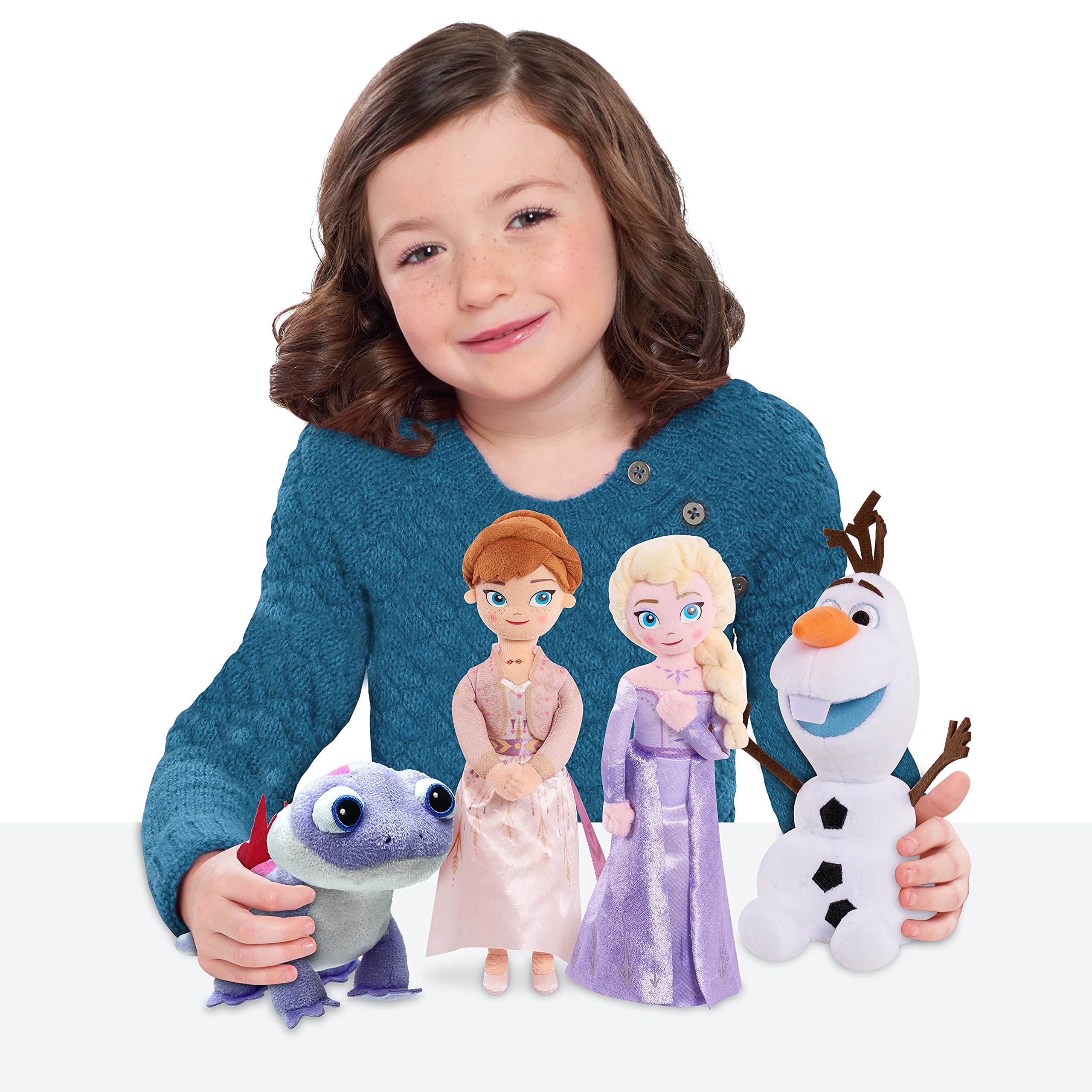 Disney’s Frozen 2 10-inch Small Plush Anna, Officially Licensed Kids Toys for Ages 3 Up by Just Play