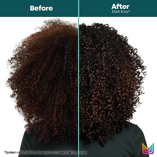 Matrix Dark Envy Color-Depositing Green Shampoo | For Neutralizing Red Undertones in Dark Brown or Black Hair | Cool, Glossy Finish | Salon Shampoo | Packaging May Vary | 10.1 Fl. Oz. | Vegan