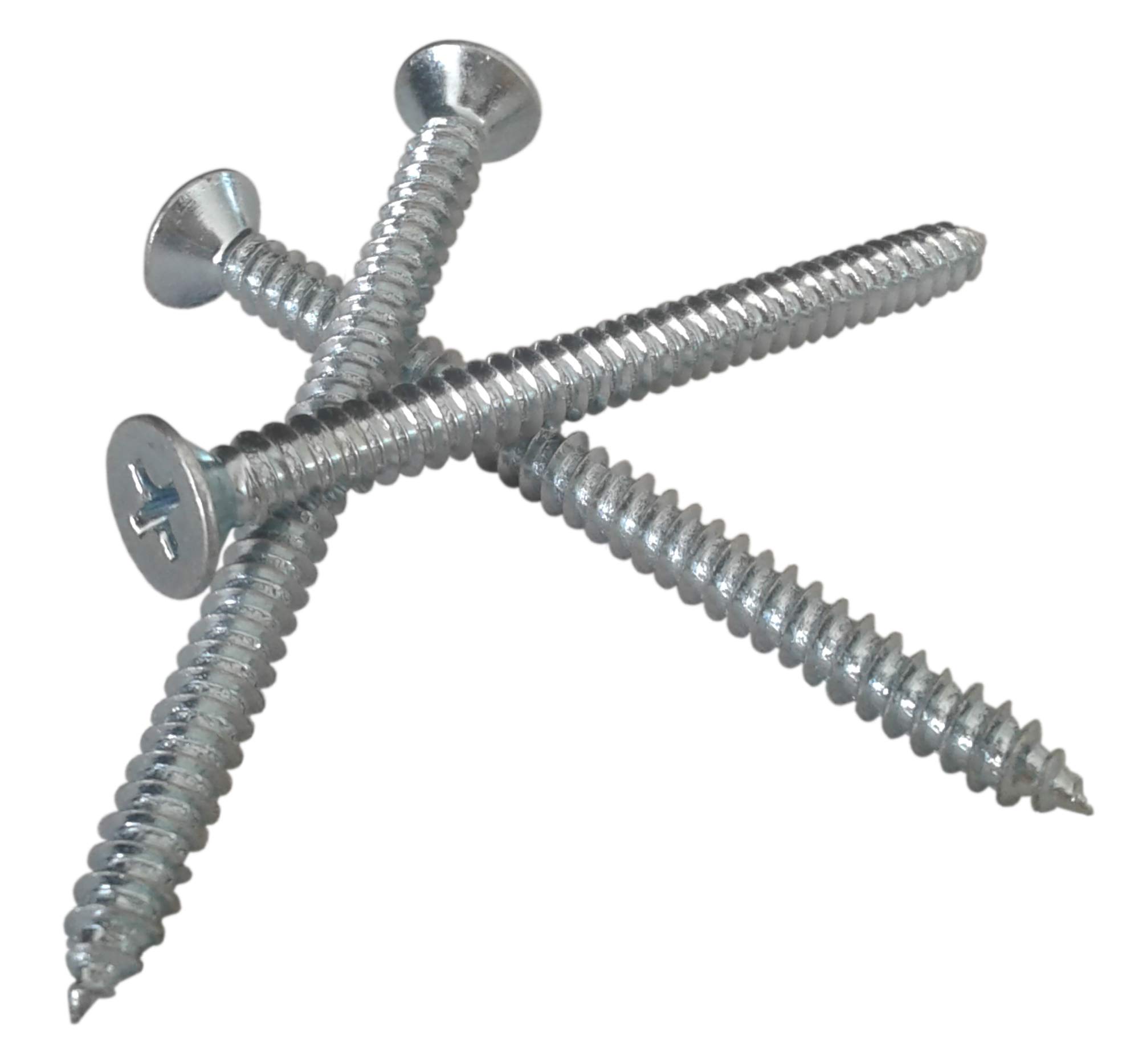 Wynn Works Phillips 2-1/2 inch No.10 Full Thread Wood Screws 40 Pcs