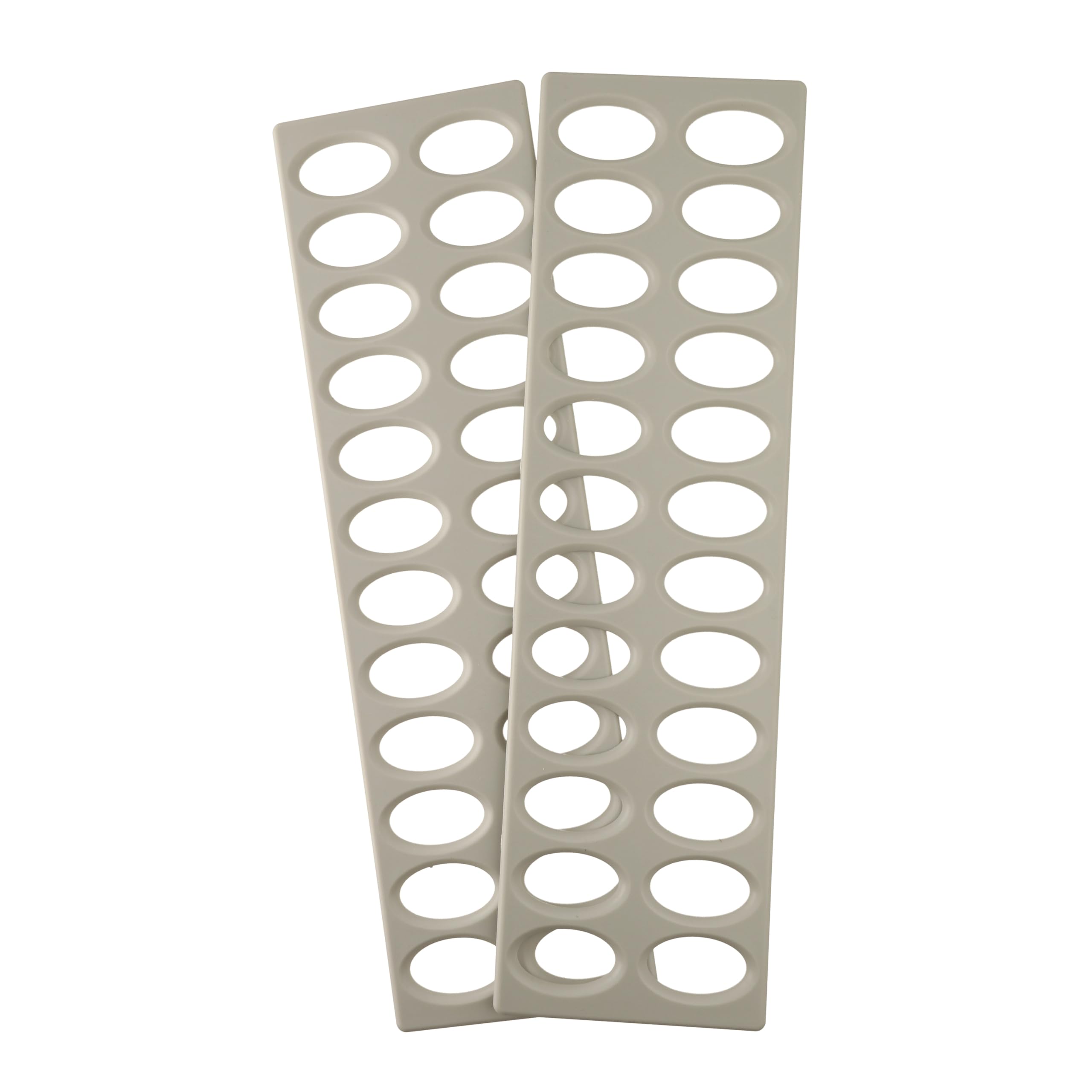 The Beadsmith Seed Bead Project Sorter – Basic Elements – 24 Holes – 11” x 3.13” x .12” – 2 Trays Per Pack – Use with Bead Mats to Create Compartments to Keep Seed Beads Organized