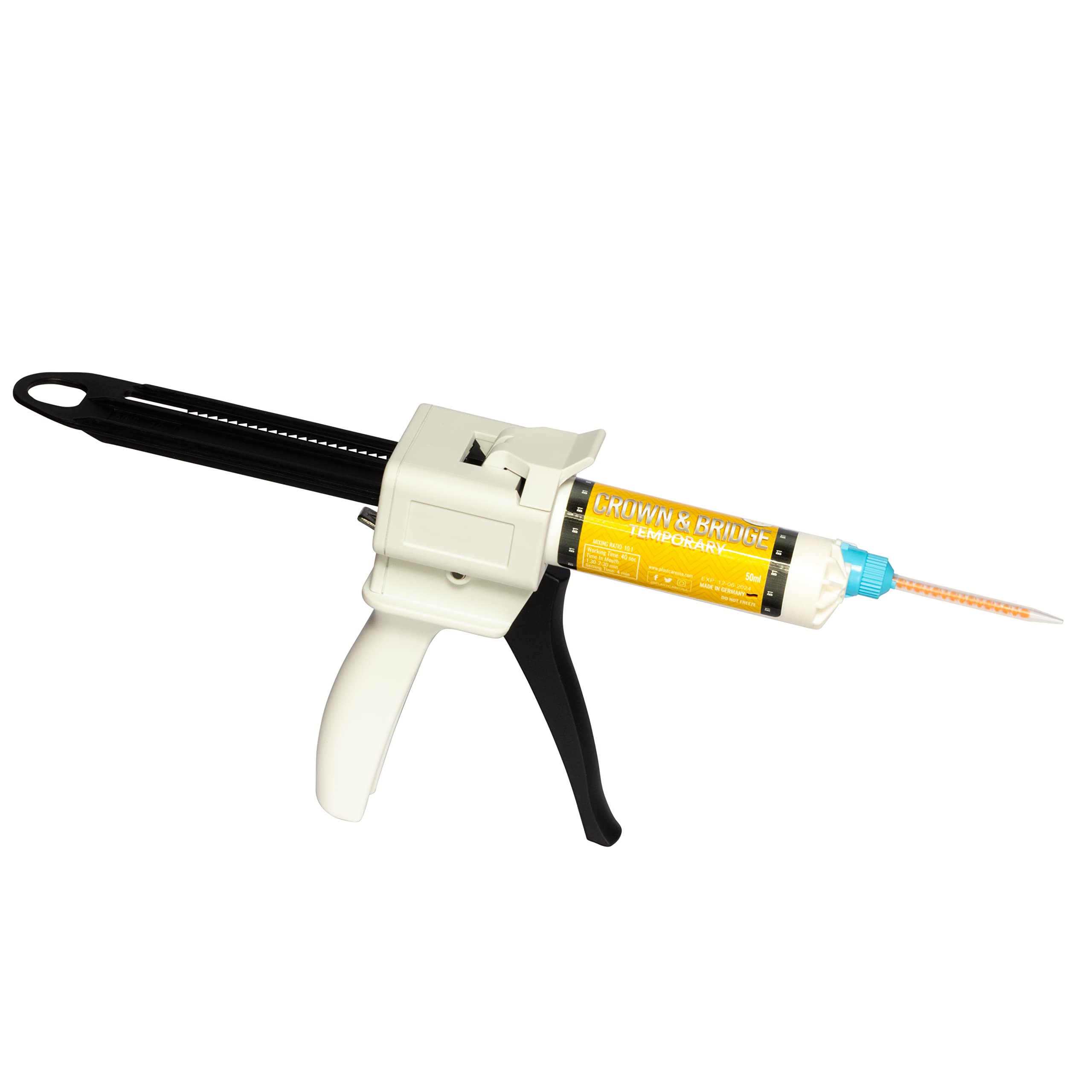 Dental Temporary Crown & Bridge 10:1 (Shade B1) Material Dental (1 Cartridge)