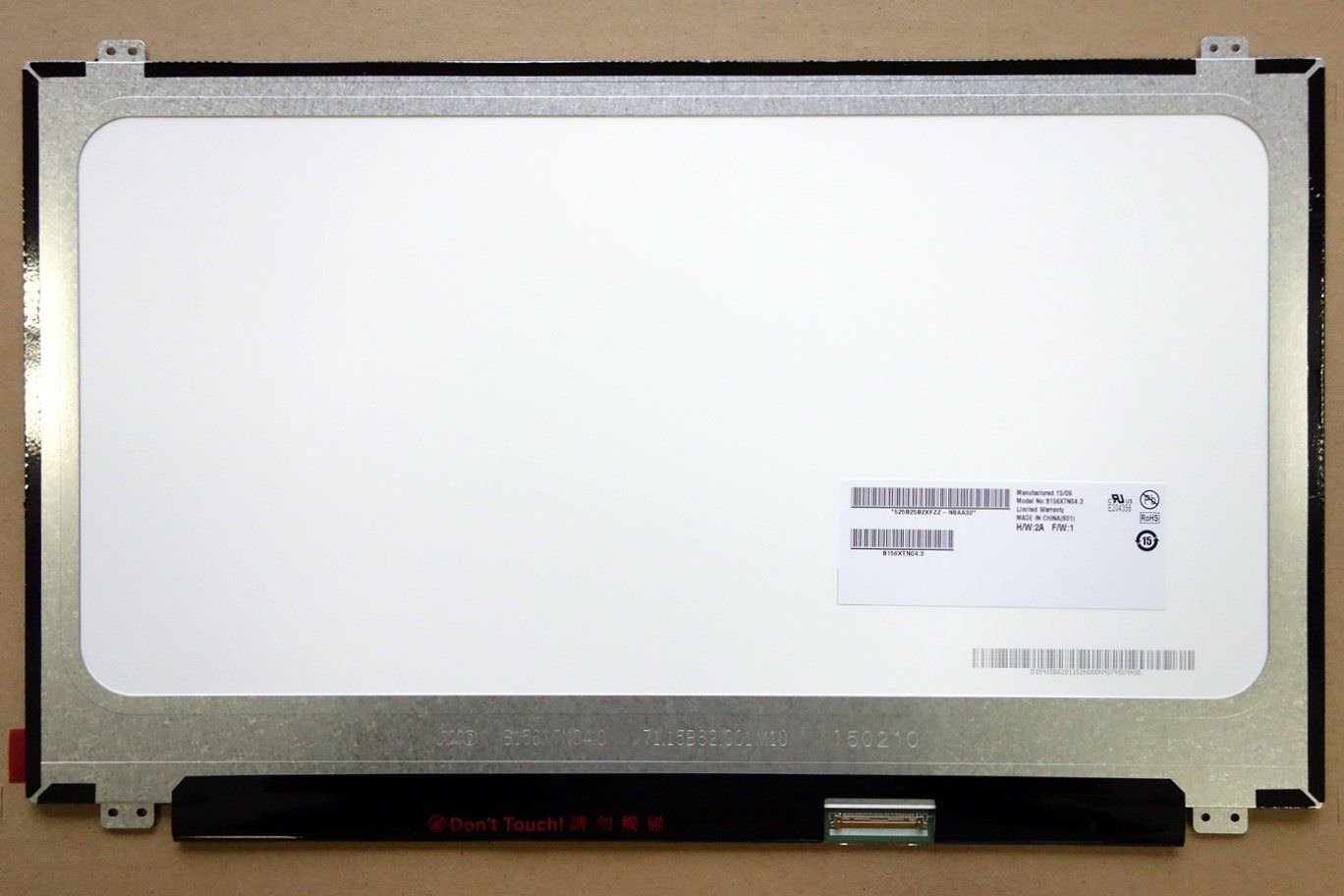 Fullcom New 15.6 inch Screen Compatible with LTN156AT39-D01 fit LTN156AT39-B01 HD 1366X768 WXGA Slim Laptop LED LCD Replacement LTN156AT39-D03
