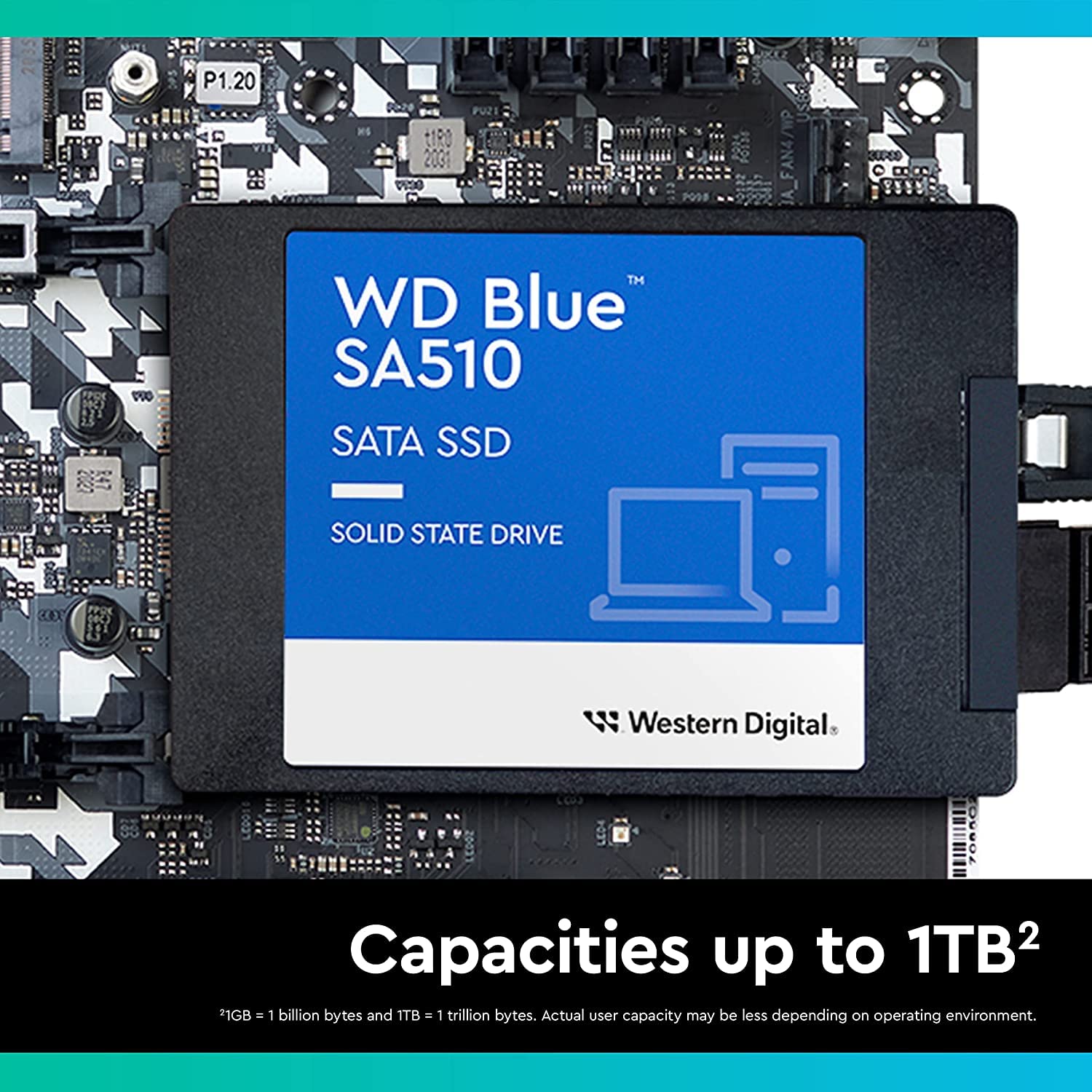 WD Blue 500GB 3D NAND SATA III 2.5" Internal SSD
