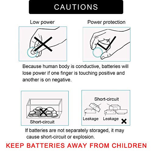 CELEWELL CR1632 5 Pack CR 1632 Battery Lithium 3v for Garmin Vivofit Jr Key Fob Replacement 【5-Year Warranty】