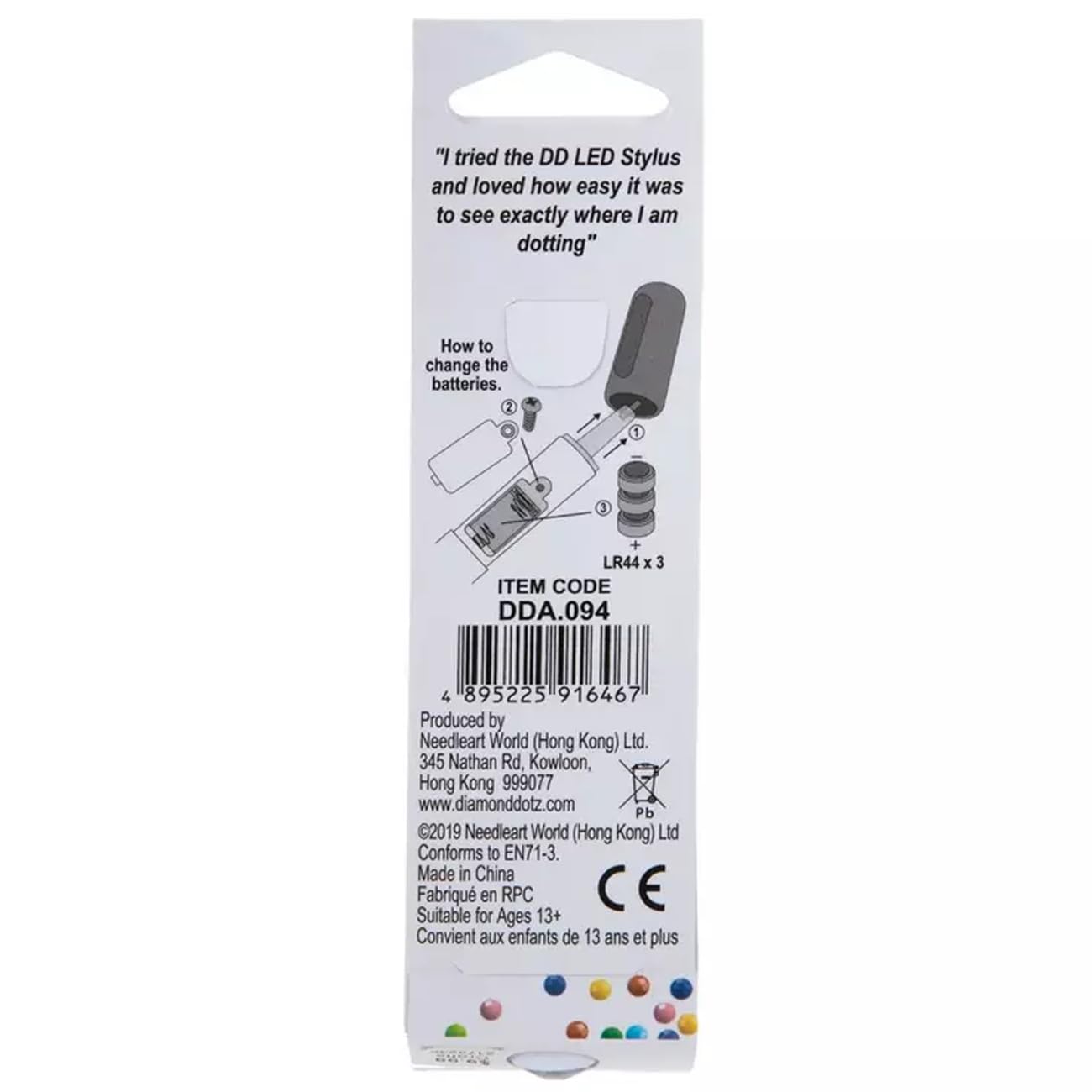Diamond Dotz Accessories Ergo LED Stylus Diamond Painting Pen - Diamond Art Accessories, Gem Painting Pens with Light, Tools & Supplies for Crafting and Art Projects