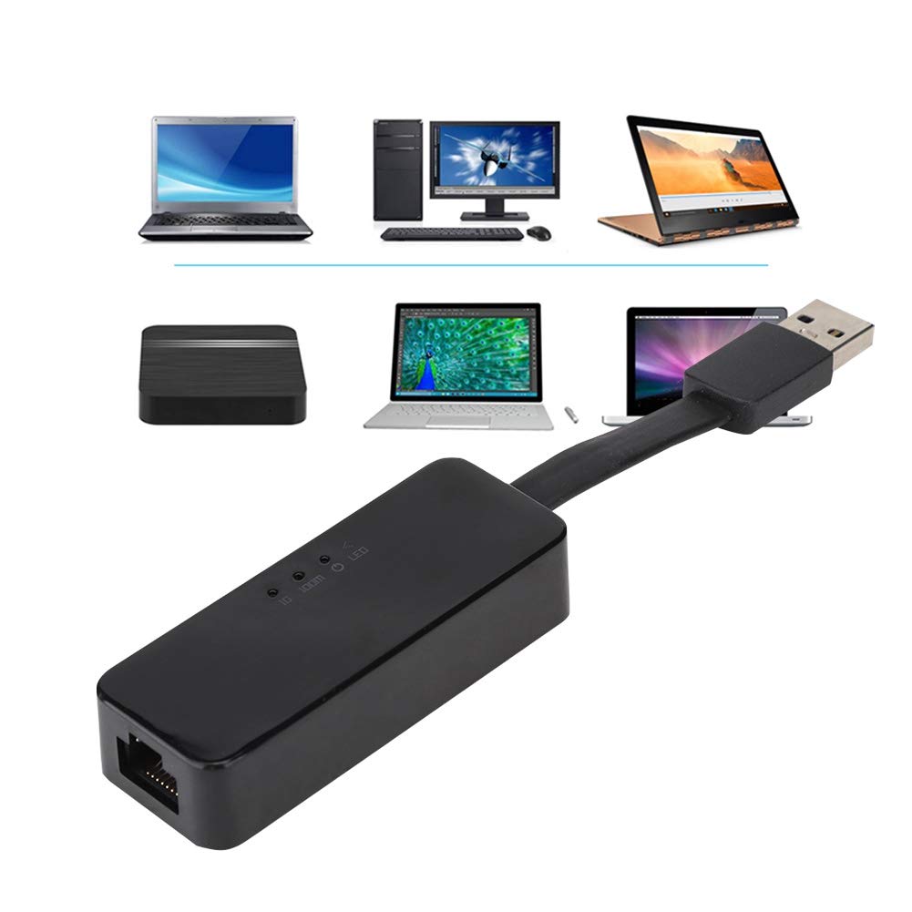 Tosuny for Realtek RTL8153 Gigabit Network Adapter 10/100/1000Mbps 40-Pin USB3.0 to RJ45 Gigabit Ethernet Adapter