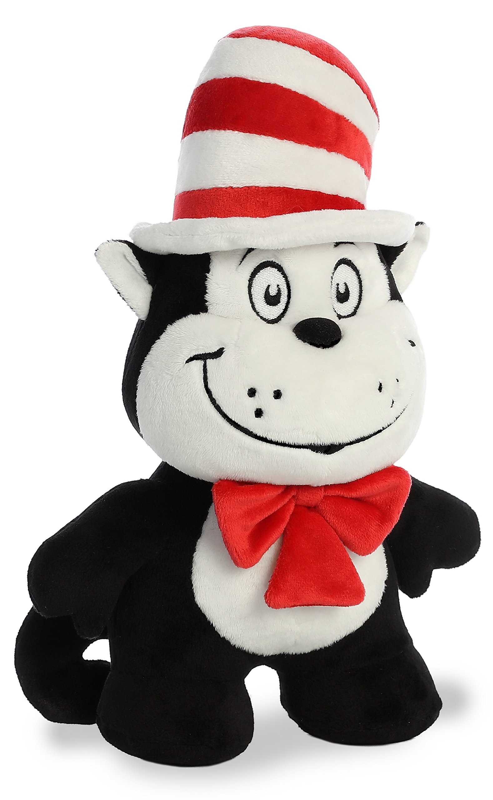 Aurora® Whimsical Dr. Seuss™ Dood Plushie™ Cat in The Hat Stuffed Animal - Magical Storytelling - Officially Licensed - Multicolor 11 Inches