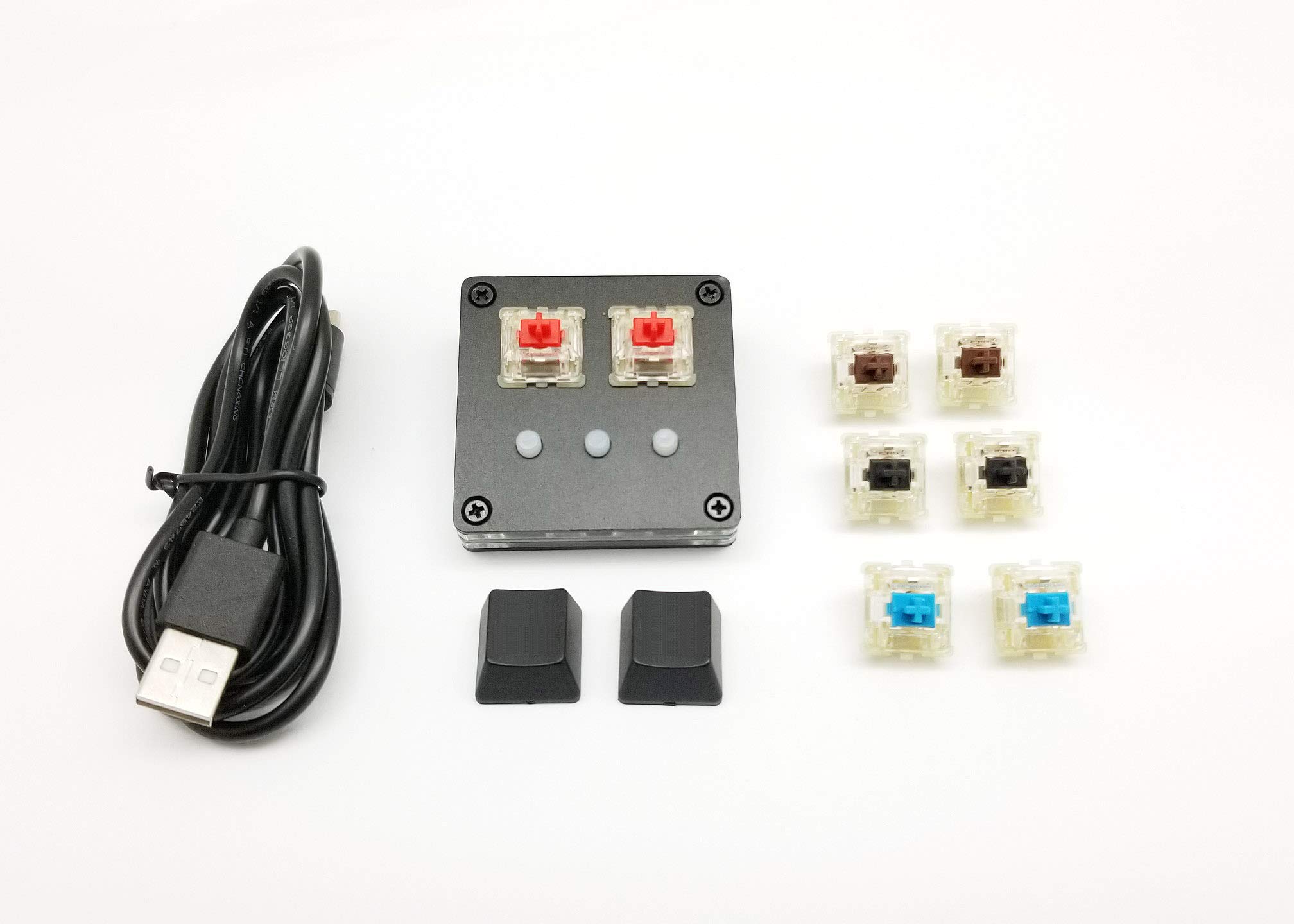 Autobahn88 NONO Pro-Version Keypad, Compatible with OSU! Rhythm Games Keypad (with 4 Pairs Cherry MX Speed Switch)