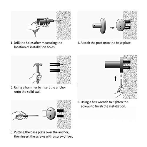 GERZWY Bathroom Matte Black Coat Hook SUS 304 Stainless Steel Single Towel/Robe Clothes Hook for Bath Kitchen Garage Heavy Duty Contemporary Hotel Style Wall Mounted 2 Pack DG1407-BK