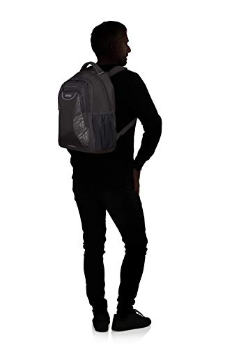 AMERICAN TOURISTER Laptop Backpacks, Black Print, 15.6 Zoll (45 Centimeters-25 L)