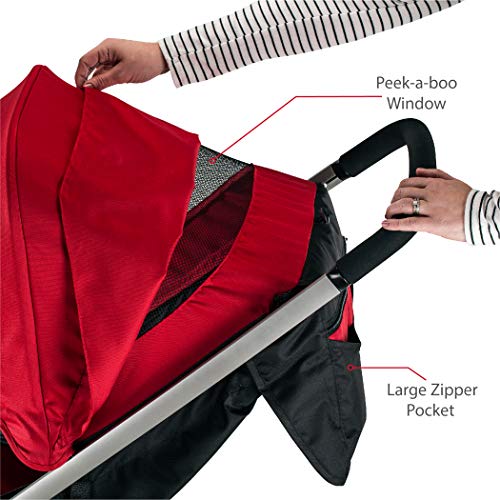 Britax B-Lively Lightweight Stroller, Cardinal