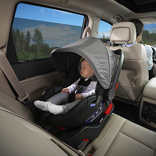 BRITAX B-Lively Travel System with B-Safe 35 Infant Car Seat | One Hand Fold, XL Storage, Ventilated Canopy, Easy to Maneuver, Raven (S05588500)