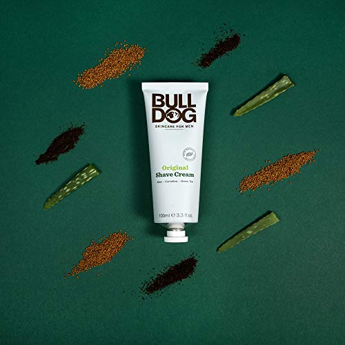 Bulldog Mens Skincare and Grooming Original Shave Cream, 3.3 Ounce