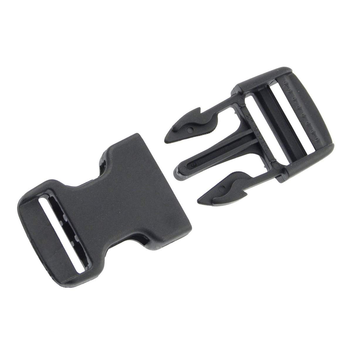 Black 1" Buckle Clip Safety Replacement Part for Ingenuity High Chair Booster Seats
