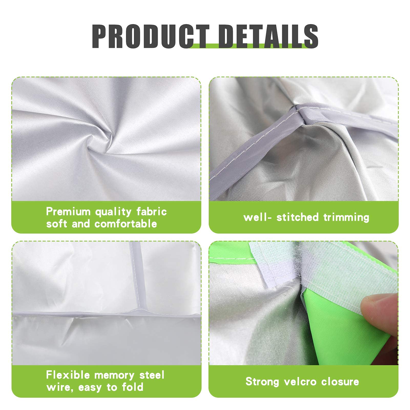 woniutch Hair Cutting Capes Umbrella for Adults, Barber Cape Cloak Cape for Home and Salon Use, Keep Hair Off Clothes and Floor