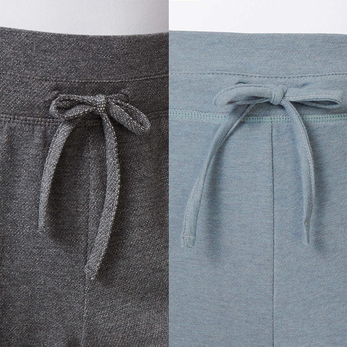32 DEGREES Ladies 2-Pack Short (Ht Charcoal/Ht Lead, Medium)